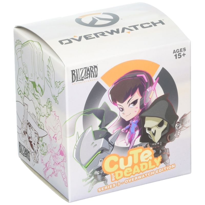 Overwatch Cute But Deadly Series 3 Deluxe Vinyl Figure in Blind Box ...
