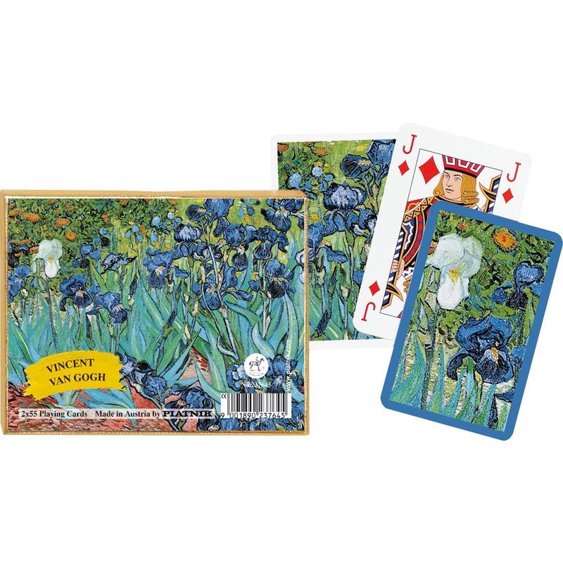 Piatnik Van Gogh - Set of Playing Cards - Irises (1889) - Online ...