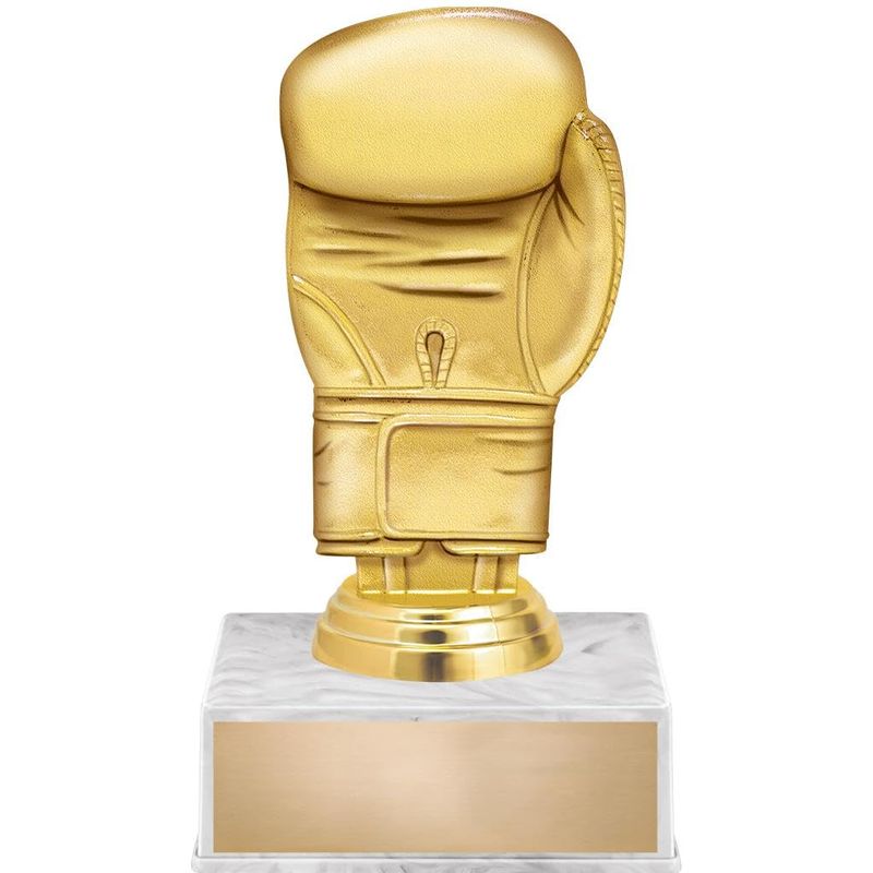 Crown Awards Boxing Trophy, 6" Boxing Glove Trophy On White Luxury ...