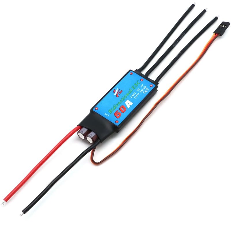 Bidirectional 12A/20A/30A/40A/50A/60A/80A Bidirectional Brushless ESC for Remote Control Car ...