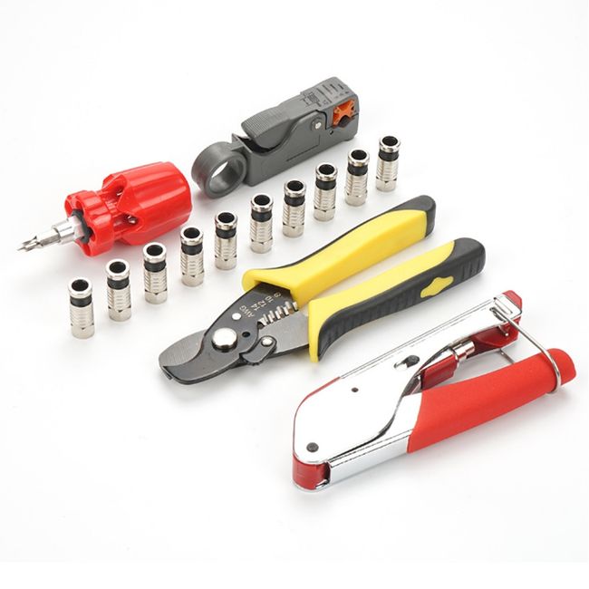 Rg6 Cable Crimping Tool