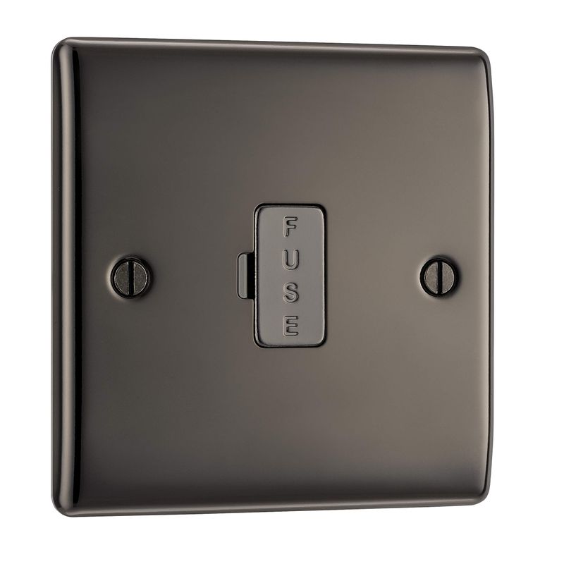 BG Electrical Unswitched Fused Spur Connection Unit, Double Pole ...