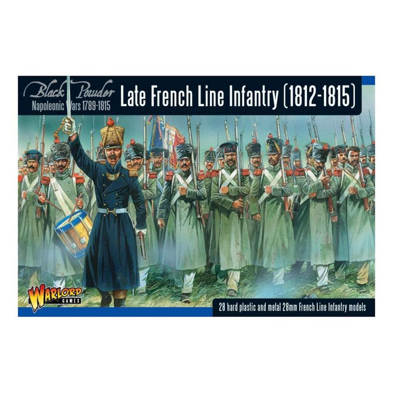 Warlord Games Late French Line Infantry - 28mm Scale Plastic Miniatures ...