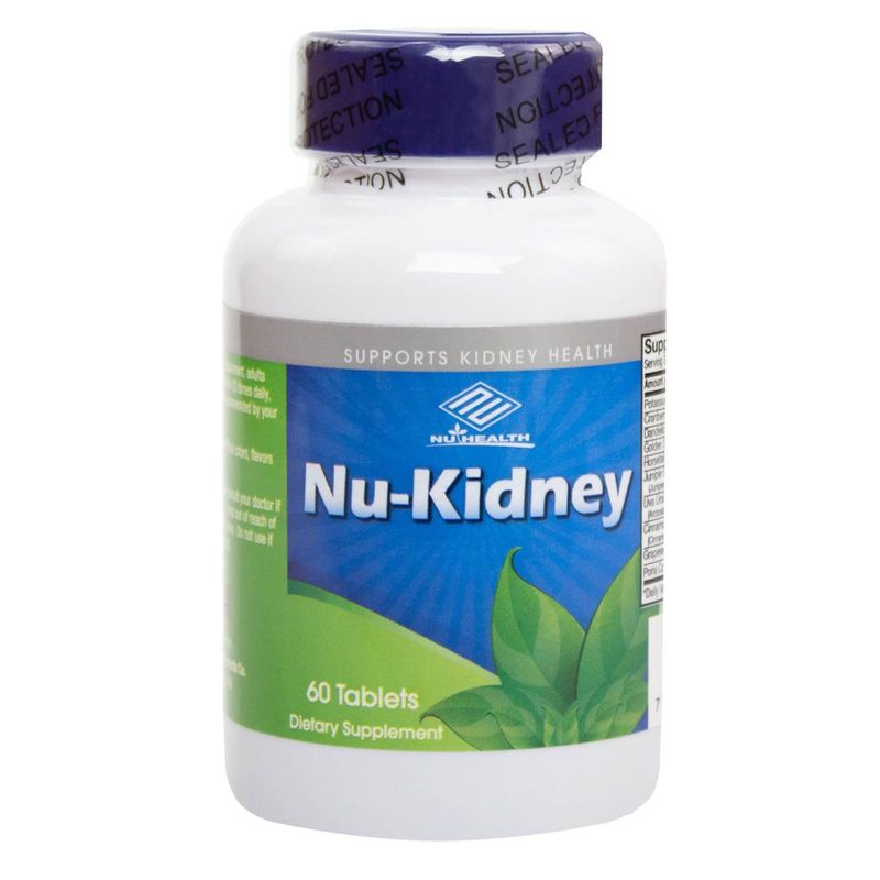 NuHealth Nu Kidney Kidney Health Formula 60 Tablets Kidney Support ...