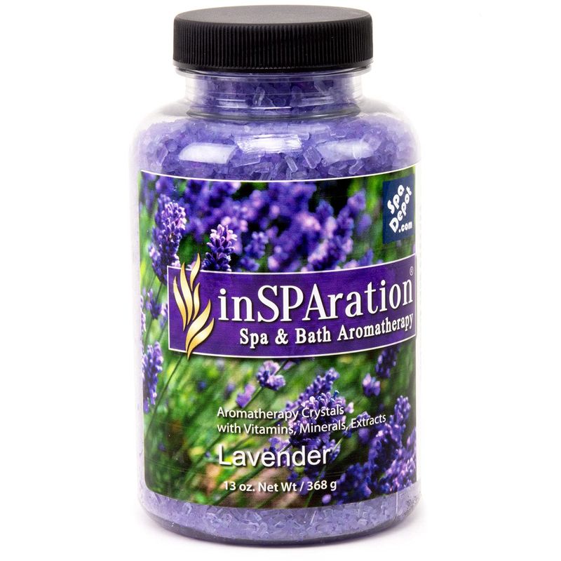 inSPAration Lavender Aromatherapy Crystals for Spa, Hot Tub & Bath 13 oz. - Online Marketplace ...