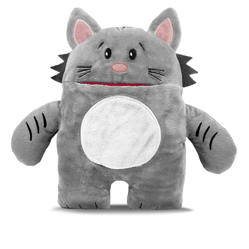 The Tooth Brigade Gizmo Cat, 8" Tooth Fairy Pillow, Fun and Interactive ...