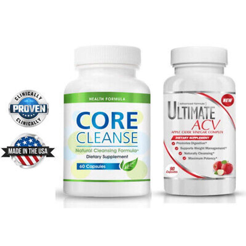 Core Cleanse + Ultimate ACV Combo |Immune System|Detox|Digestive ...