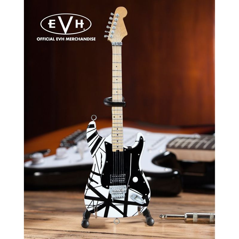 EVH ミニチュア楽器 Axe Heaven EVH-003 Black & White エディー・ヴァン・ヘイレン - Online Marketplace - EveryMarket