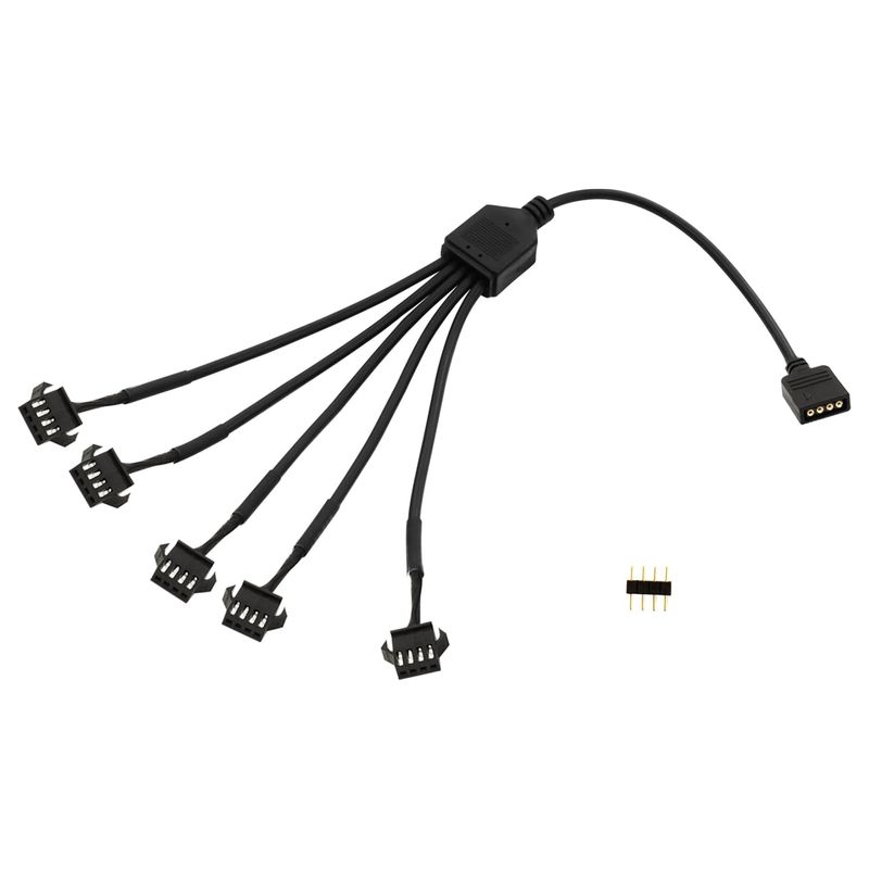 LANMINGLEL 4 Pin RGB Splitter Cable 12V 4Pin Female to SM 4Pin Female ...