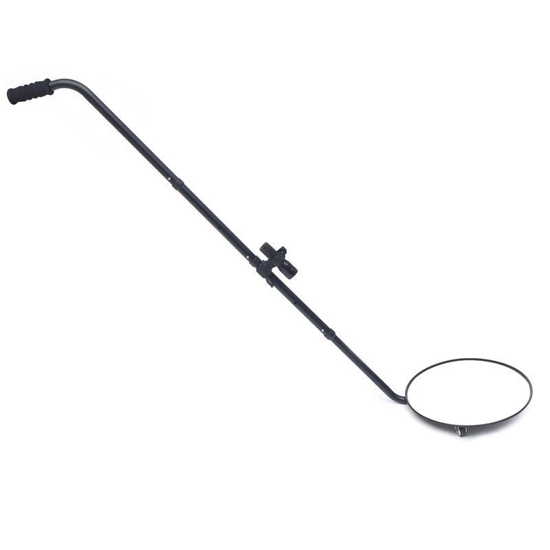 Handheld 12 Inch Car Inspection Mirror, Retractable Inspection Convex ...