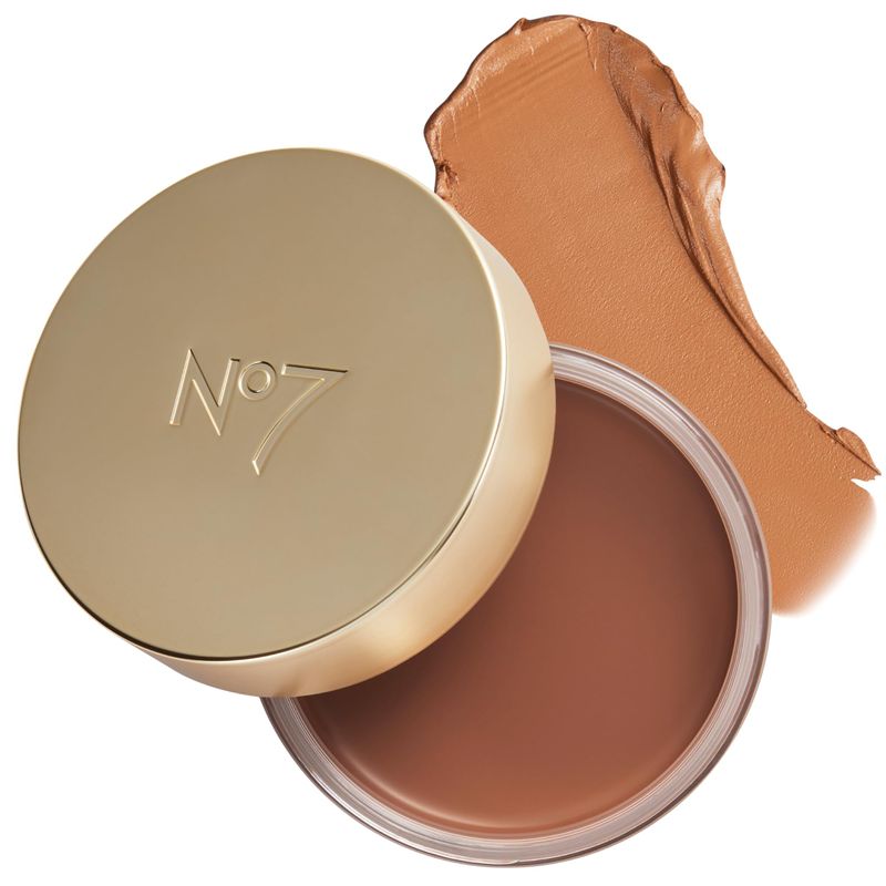 No7 Pro Artist Soft Glow Cream Bronzer - Blendable Cream Makeup with a Lightweight Formula ...