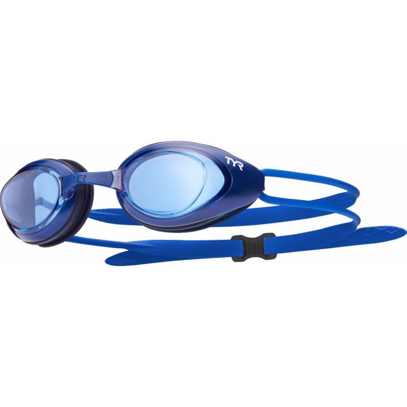 TYR Black Hawk Racing Goggles, Blue/Navy/Black, One Size - Online ...
