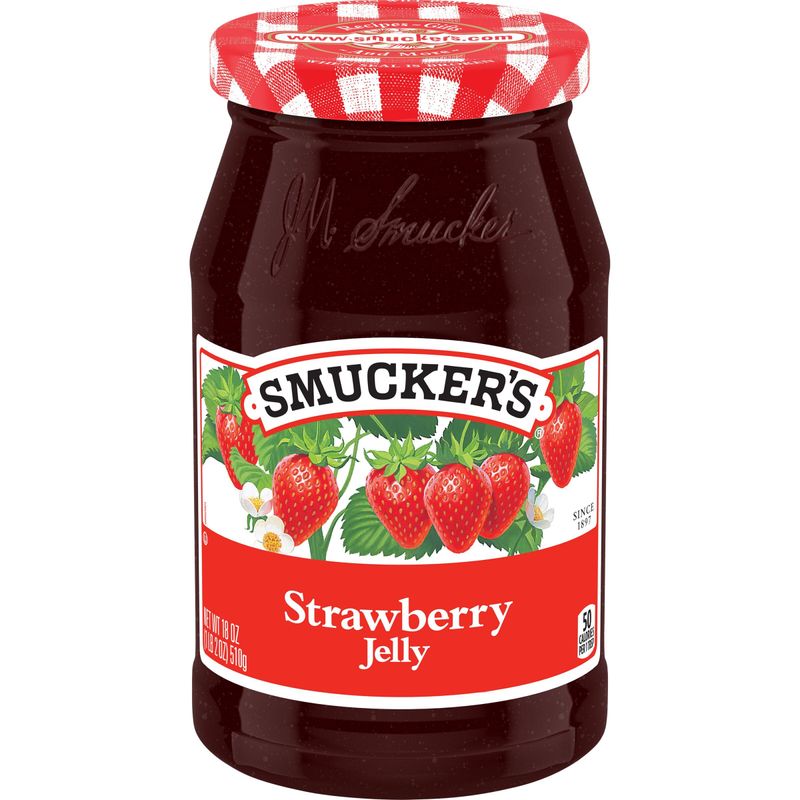 Smucker's Strawberry Jelly, 18 Ounces (Pack of 6) - Online Marketplace ...