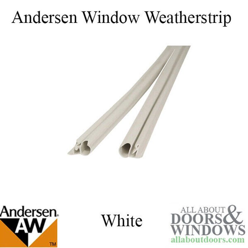 Andersen Window Weatherstrip Bulb Left and Right Casement Stile ...