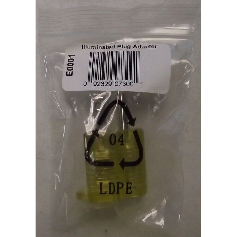 Legacy Manufacturing E0001 Lighted Three Prong Plug Adapter - Online ...
