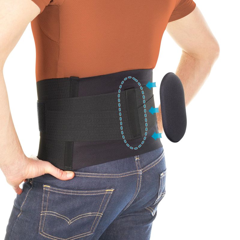BioSkin Lumbar Support Back Brace - Provides Lower Back Support ...