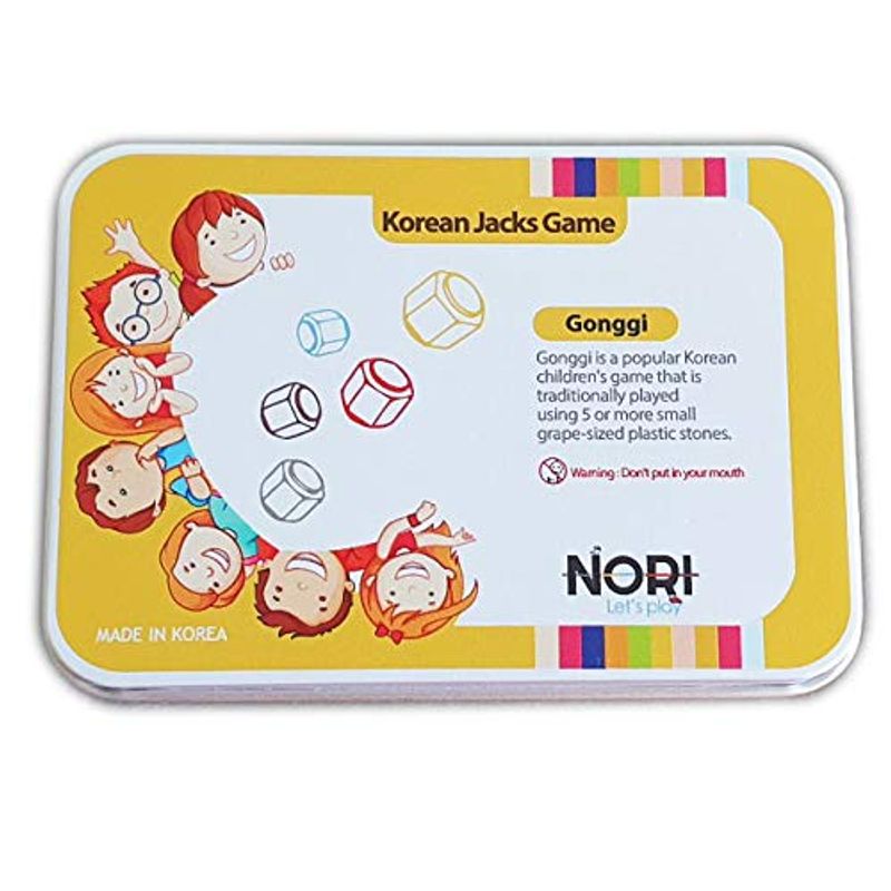 Nori Gonggi Konggi Korean Jacks Game in Premium Unique tincase (20pcs ...