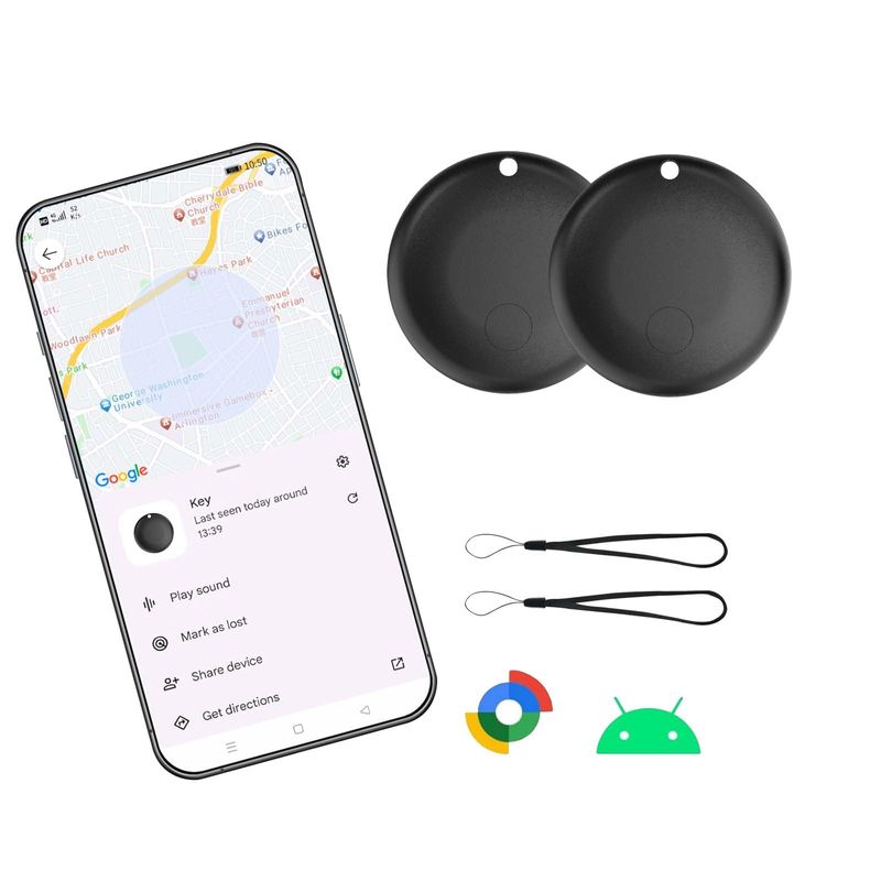 Air Tag for Android,Android air Tags-2 Pack Google Certified Android ...