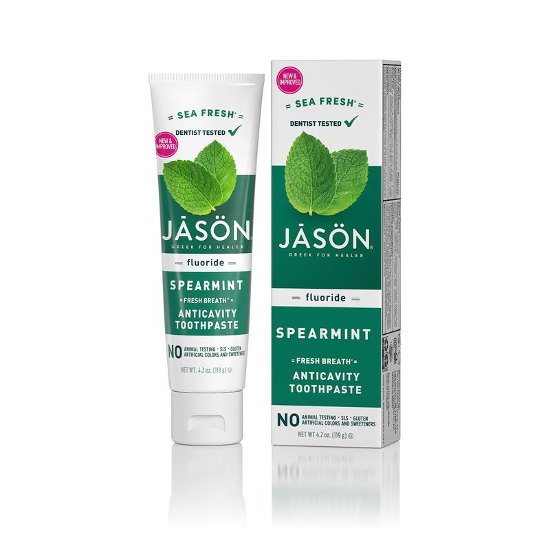 Jason Sea Fresh Toothpaste with Fluoride 4.2 oz - Online Marketplace ...
