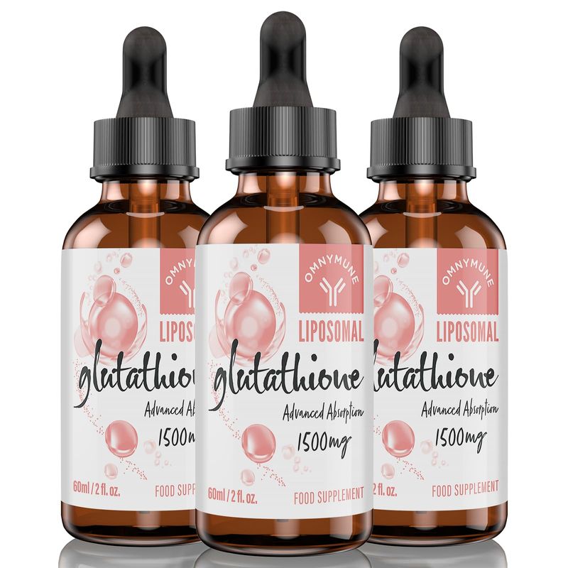Liposomal Glutathione 1500mg, Oral Glutathione Liquid, Glutathione ...