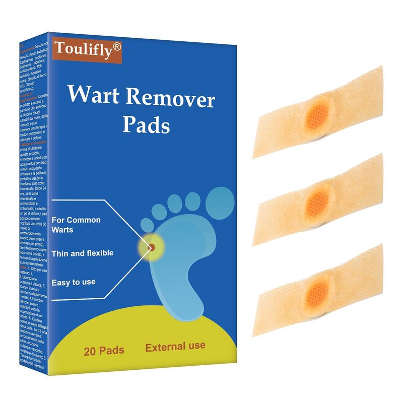 Wart Remover, Wart Remover Pads, Wart Treatment, Wart Remover for Hands ...