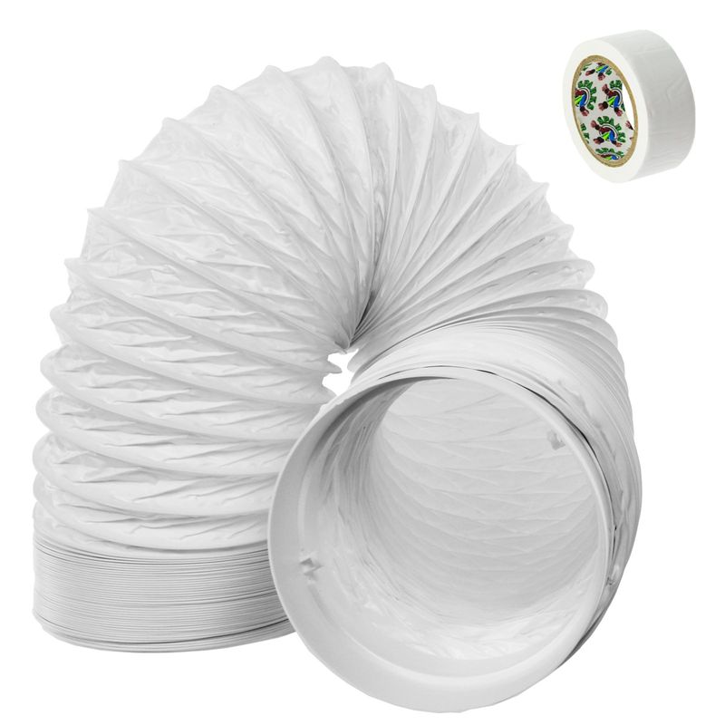 SPARES2GO Hose Pipe PVC Duct Extension Kit for Black & Decker Air ...