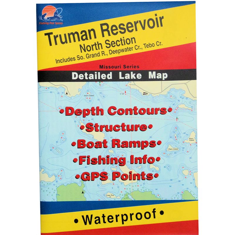Fishing Hot Spots Truman Reservoir-North - Online Marketplace - EveryMarket