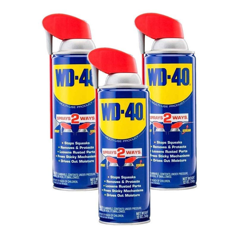 WD-40 Original Formula, Multi-Use Product with Smart Straw Sprays 2 ...