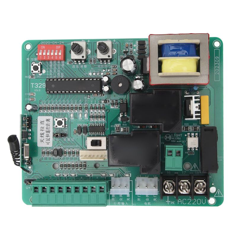 Circuit Control Board for Sliding Gate Opener, Universal Electronic ...