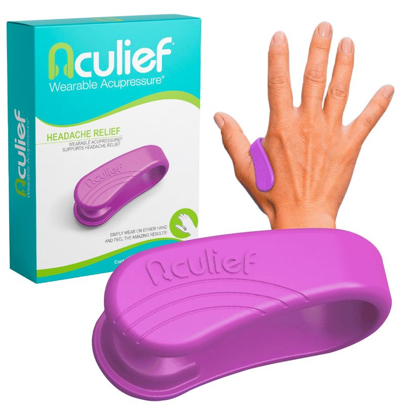 Aculief -Award Winning Natural Headache, Migraine, Tension Relief ...