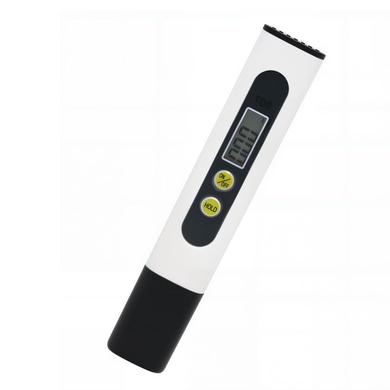 3-in-1 TDS Meter, 0-9990ppm Water Quality Tester with Titanium Probe ...