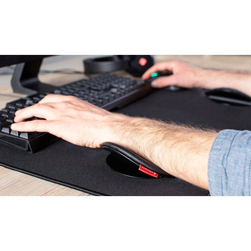 CHERRY SLIDEPAD ERGO, Sliding Arm Rest, Ergonomic Arm Rest for Desks ...