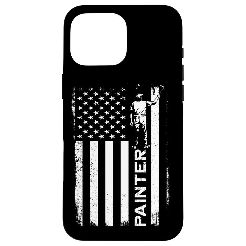 iPhone 16 Pro Max House Painter Decorator American Flag Case - Online ...