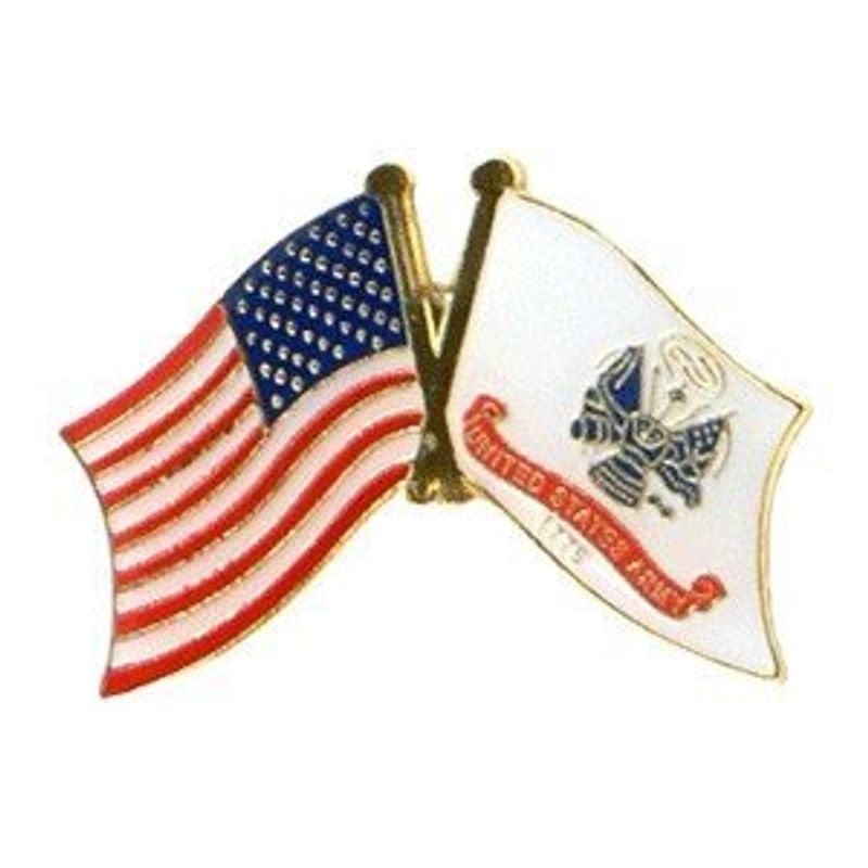 Gift House Us & Army Flags Crossed - Online Marketplace - EveryMarket