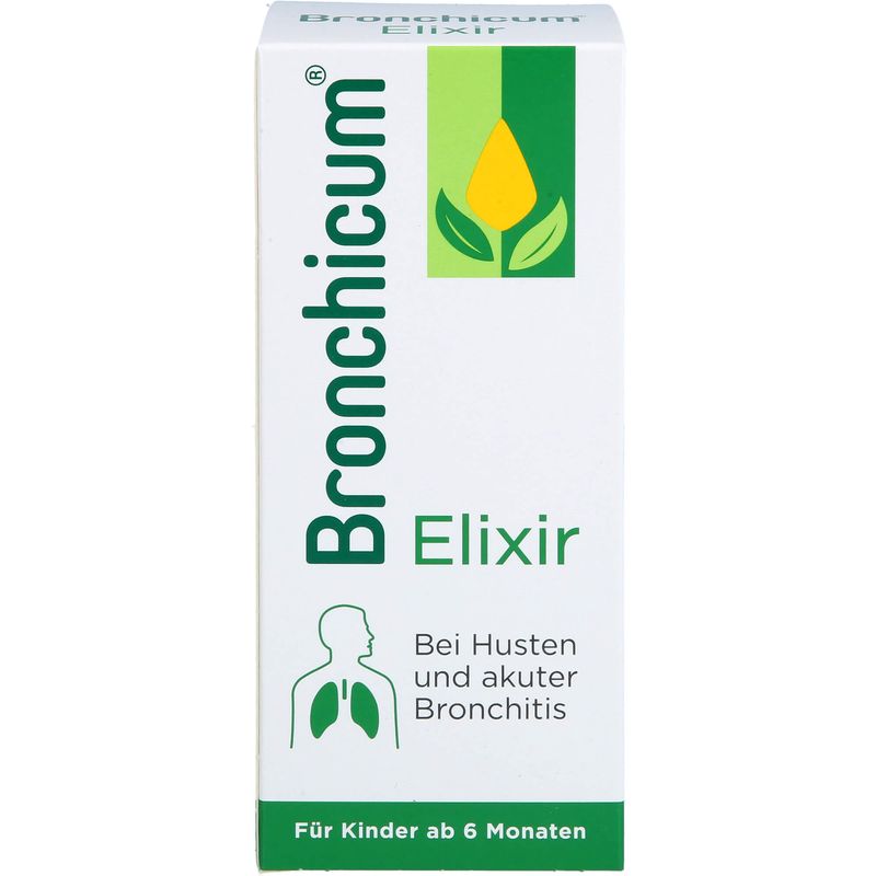 Bronchicum Elixir bei Husten und akuter Bronchitis, 250 ml Lösung ...