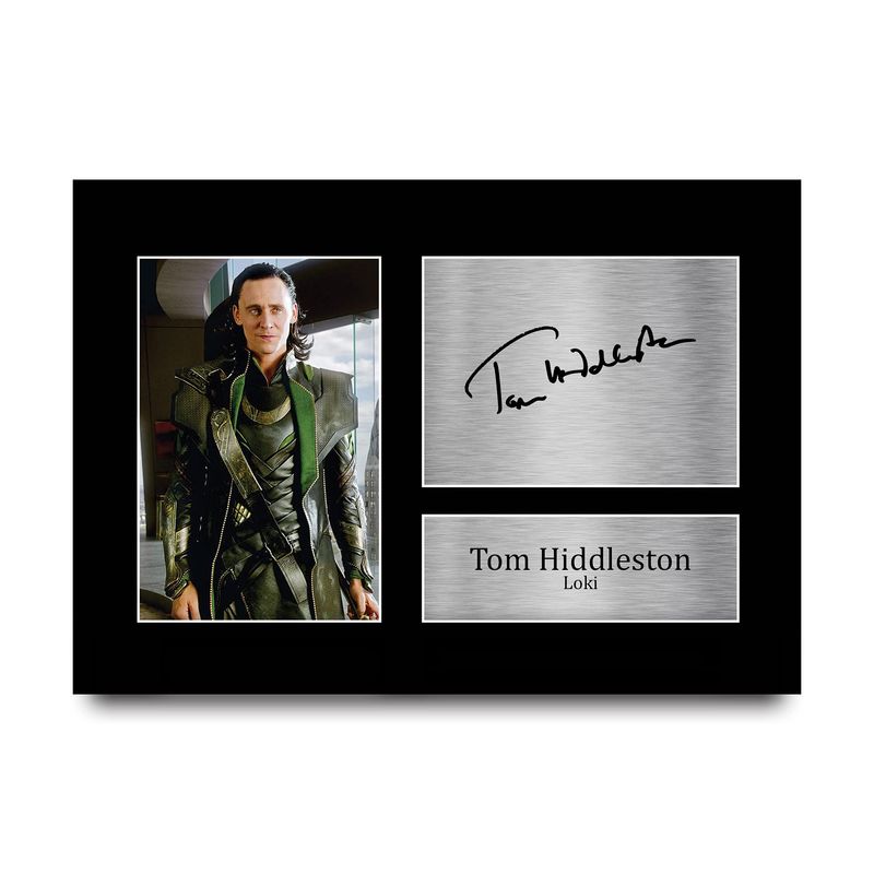 HWC Trading A4 Tom Hiddleston Avengers Loki Avengers Loki Gifts Printed ...