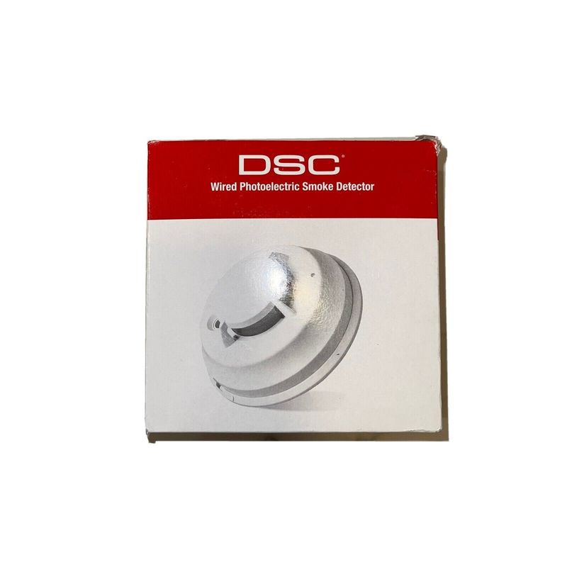 New DSC Wired Photoelectric Smoke Detector FSA-410BRST - Online ...