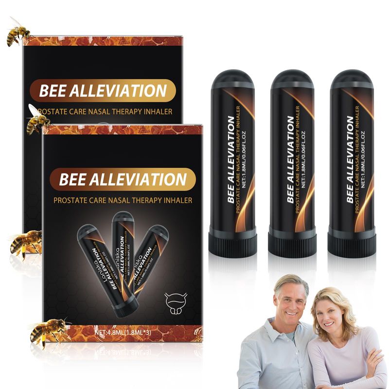 2 Pcs BeeStrong Prostate Care Nasal Inhaler, BeeStrong Prostate Health ...