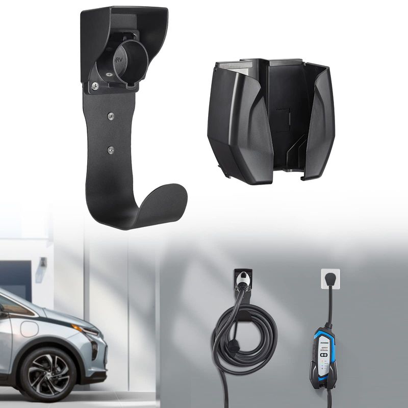 BougeRV EV Charger, Cable Holder, EV Cord Holder, EV Charger Holder, EV Charging Cable Hook ...