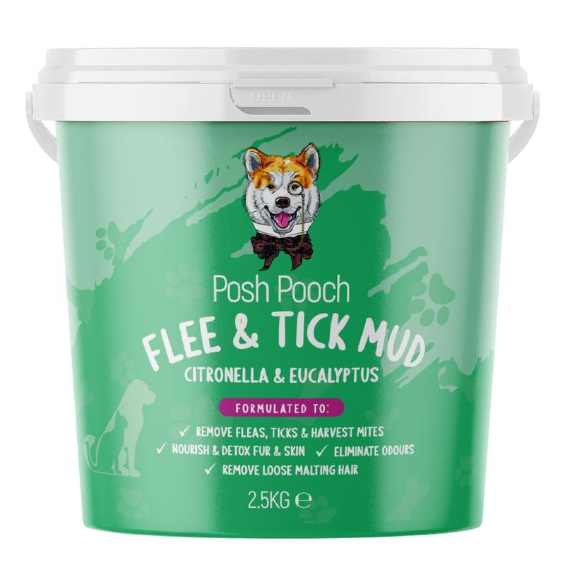 Flea & Tick Mud Bath For Dogs Pet Treatment Rich In Vitamins, Natural ...
