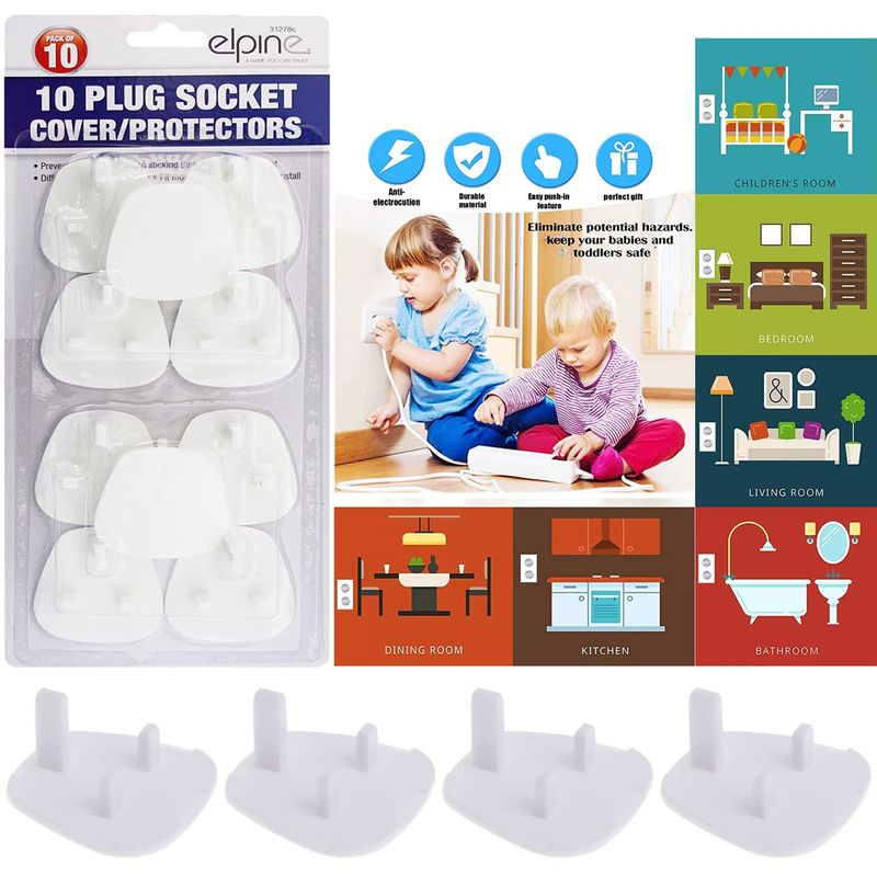 NTI 10 x ELPINE by Marksman Electrical Plug | Socket Protector Baby ...