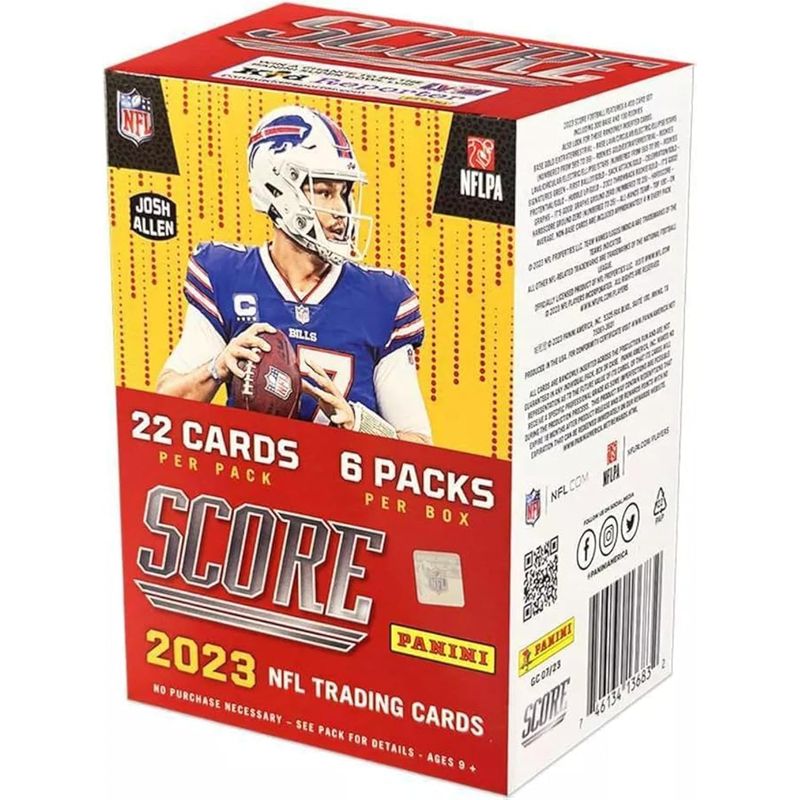 2023 Panini Score Football Trading Card Blaster Box (132 Cards) - Bonus ...