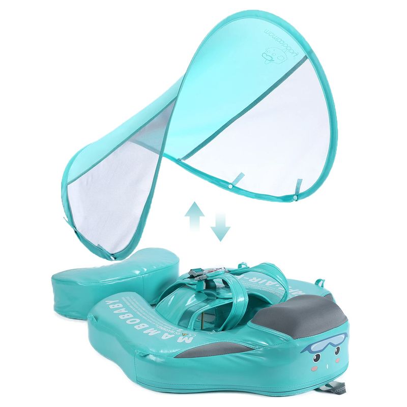 Mambobaby Float Upgrade Add Tail Baby Float with Canopy for Infant ...