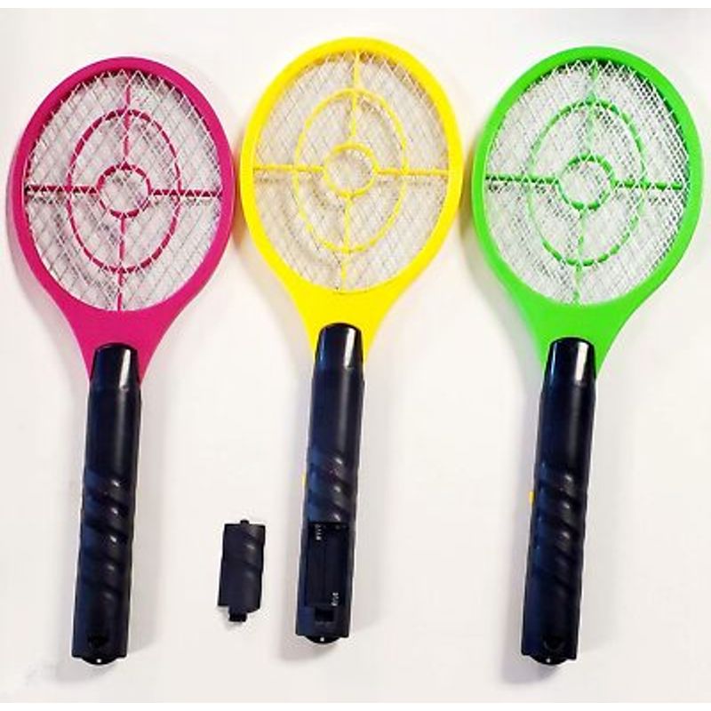 Insect Blitz Bug Zapper Racket for Mosquitos Fly Cicadas Killer Battery ...