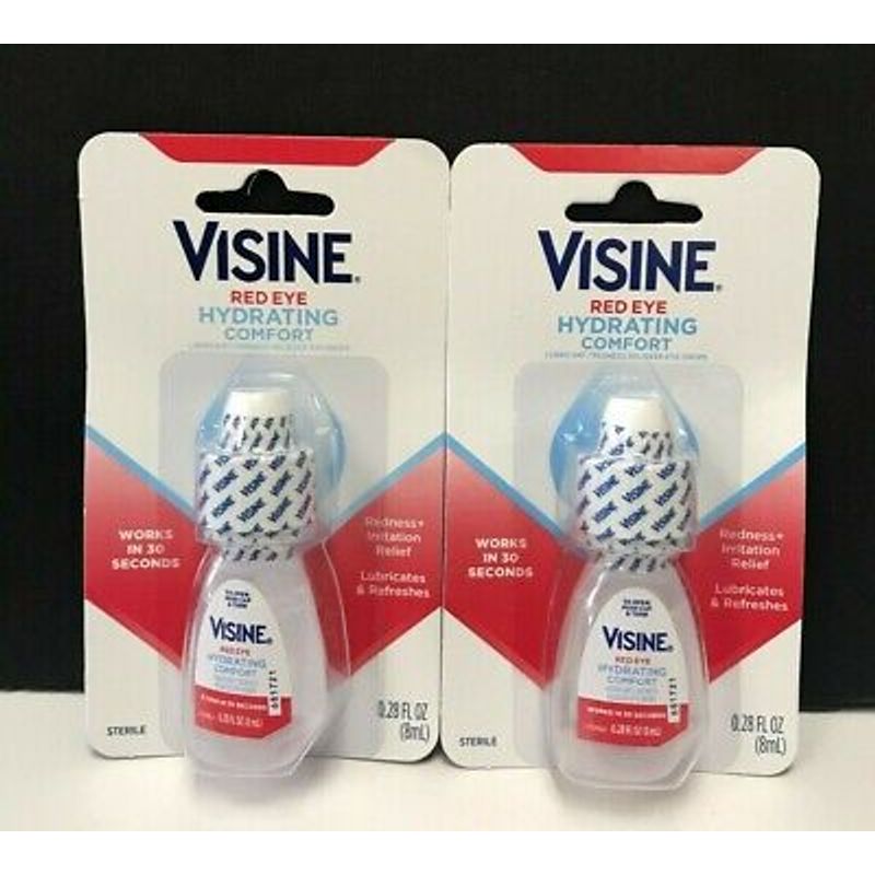 Visine Sterile Advanced: Redness Irritation Relief Eye Drops 2 packs ...