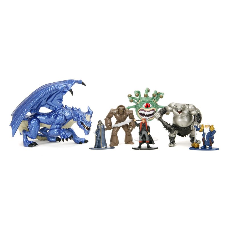 Jada Toys Dungeons and Dragons Figure Set (Mega Pack with 7 Collectible ...