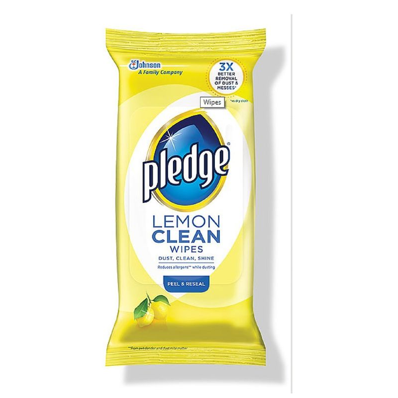 Pledge Lemon Wipes, 24 Count - EveryMarket