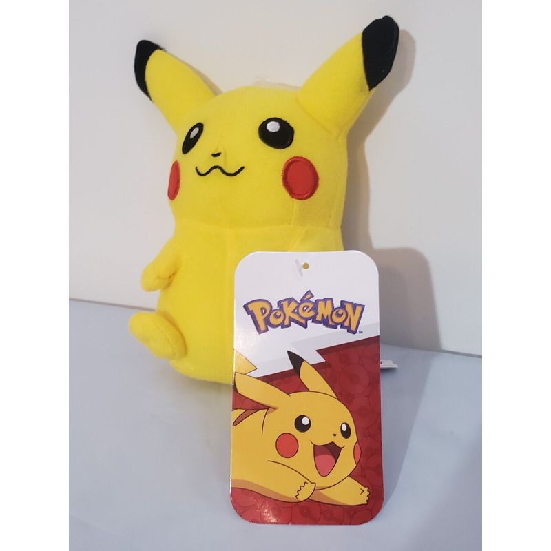 Official Licensed Nintendo Pokemon Pikachu Plush Stuffed Animal Soft ...