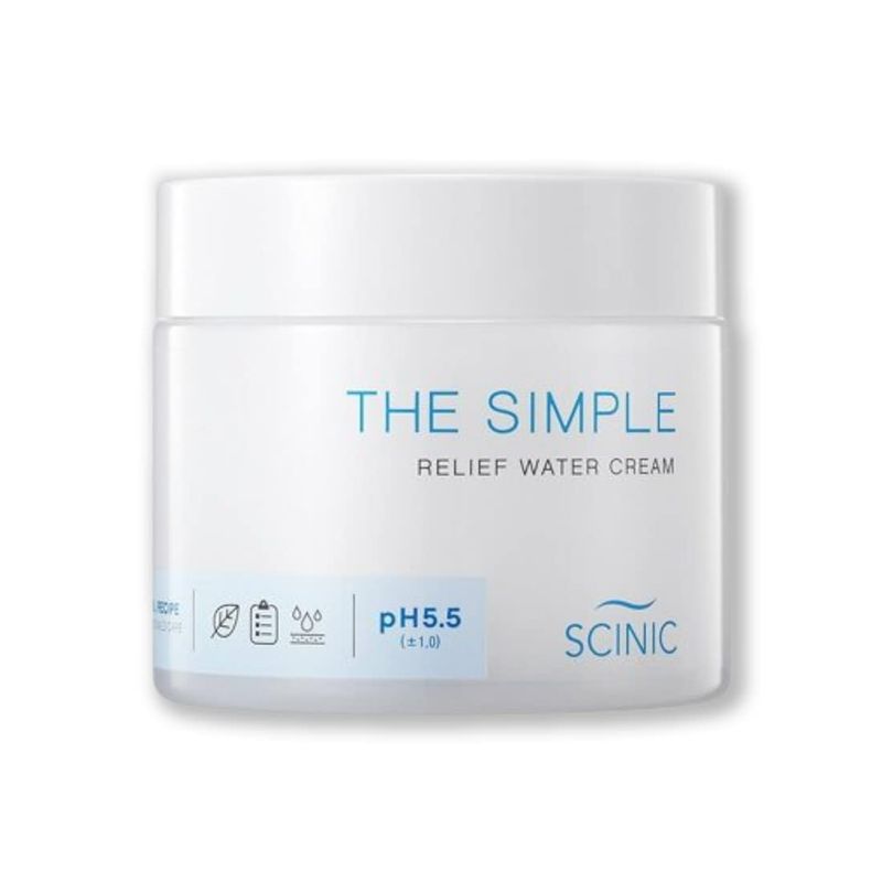 Sonic SCINIC The Simple Relief Water Cream, 2.8 fl oz (80 ml), Genuine ...