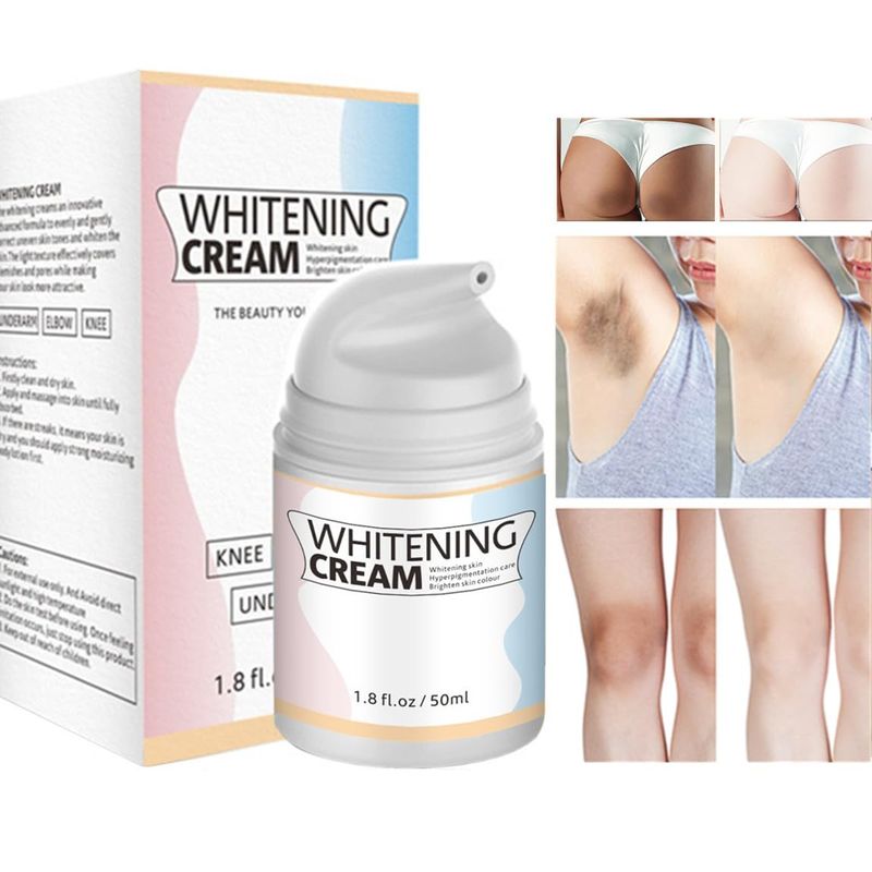 Go Ho Skin Whitening Cream,Skin Lightening Cream,Easy-to-use Skin Bleach for Intimate Areas ...